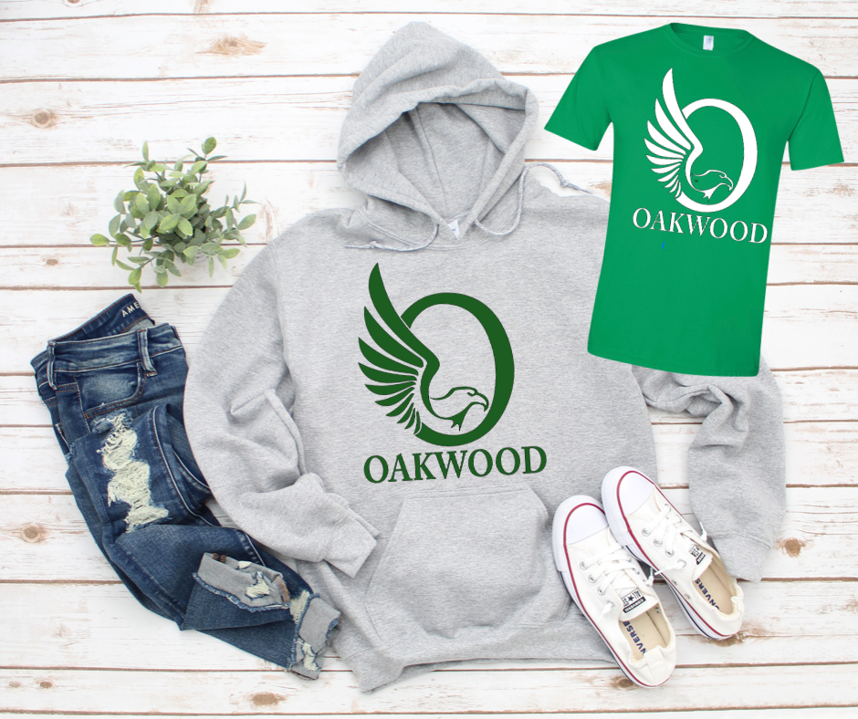 Oakwood logo – Fourfold Apparel & Designs